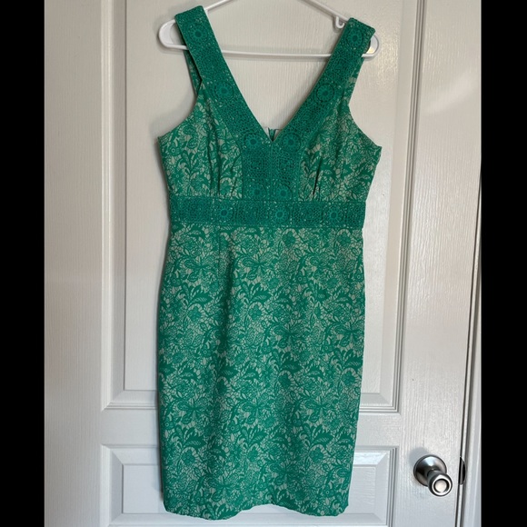Jade | Dresses | Jade Green Lacy Dress | Poshmark